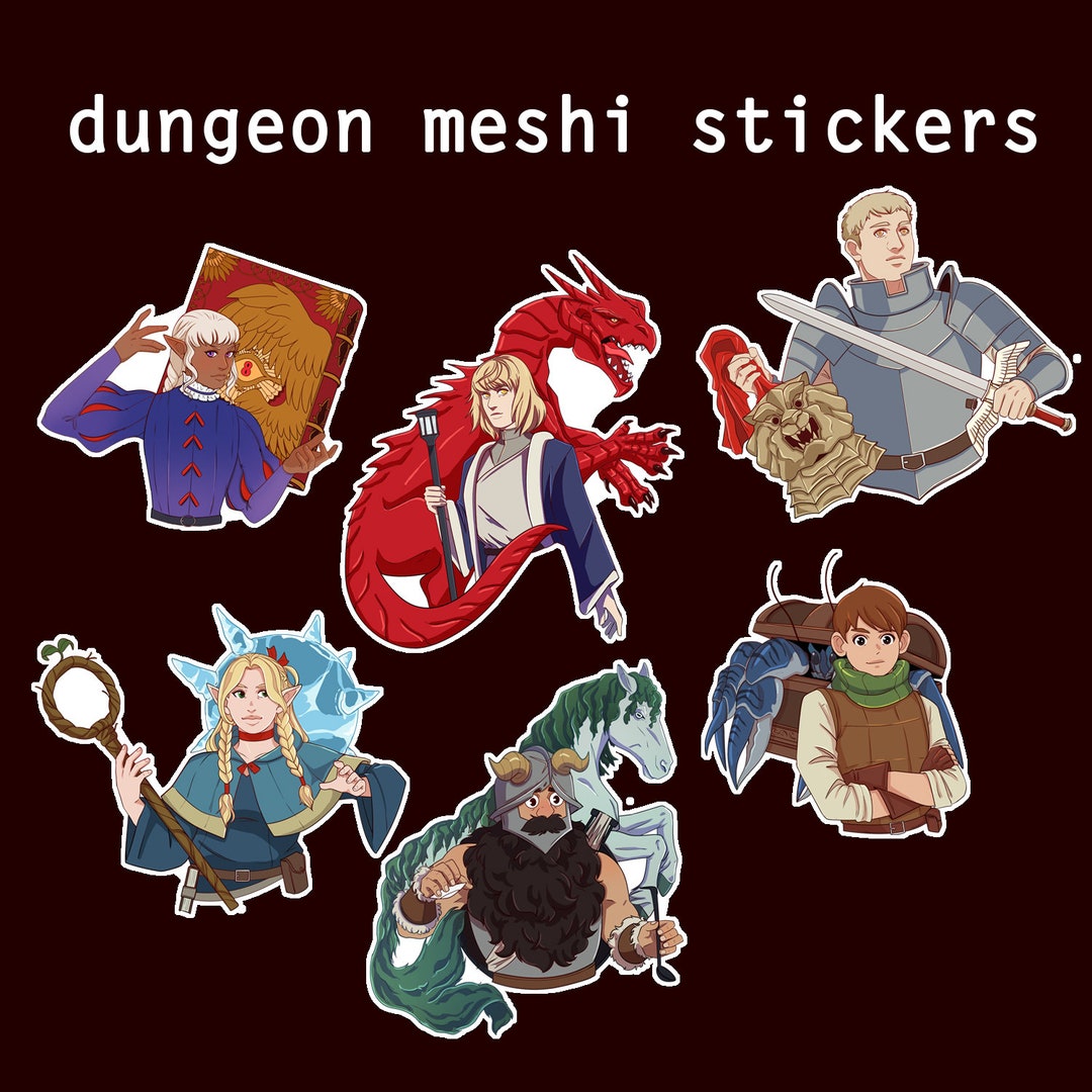 Dungeon Meshi Stickers - Etsy