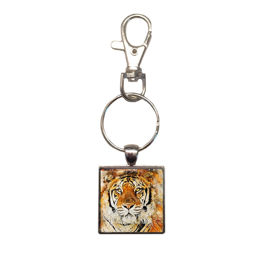 Tiger Key Chain Key Ring Key Organizer Kimba Tiger | Etsy