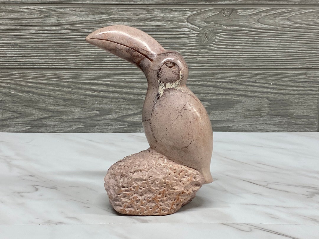 Toucan Carving - Toucan Statue - Tropical Bird Art - Etsy