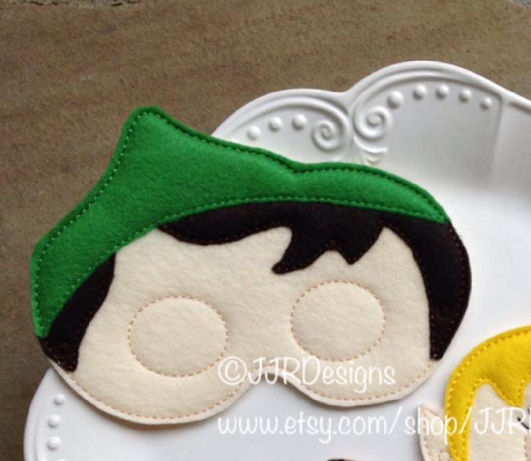 Tinkerbell Inspired Mask- Jake Inspired Mask- Peter Pan Inspired Mask ...
