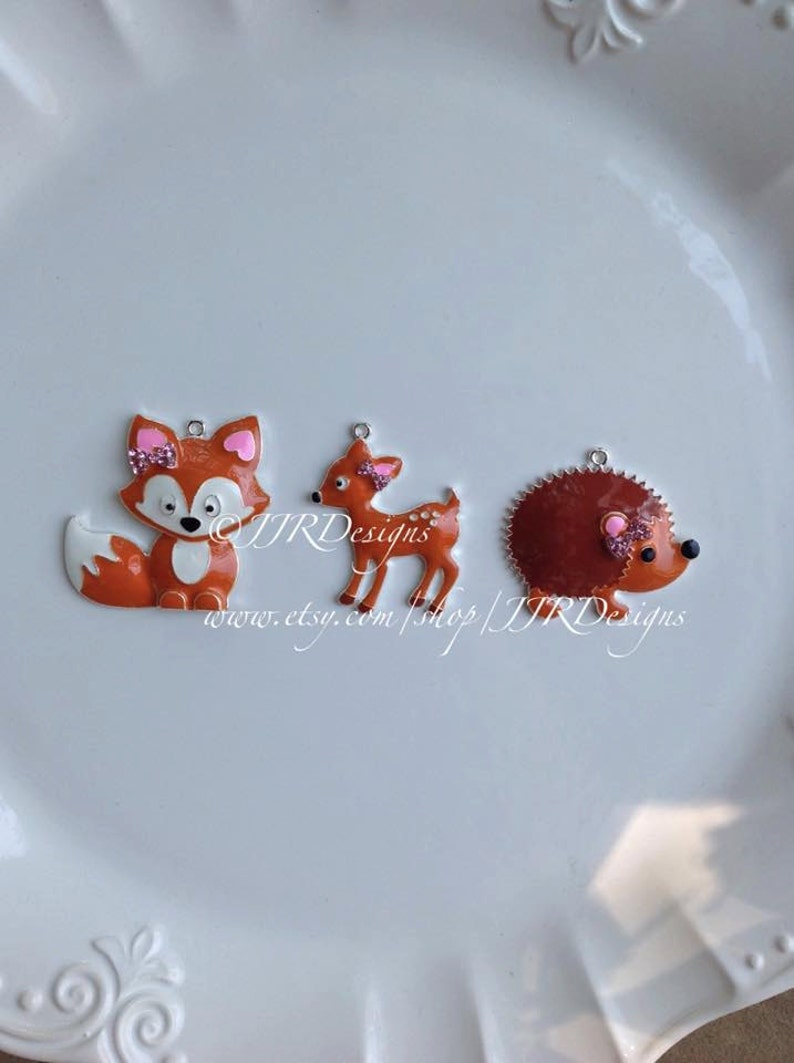 Fox Girl Necklace Red and Pink Chunky Necklace Bubble Gum | Etsy