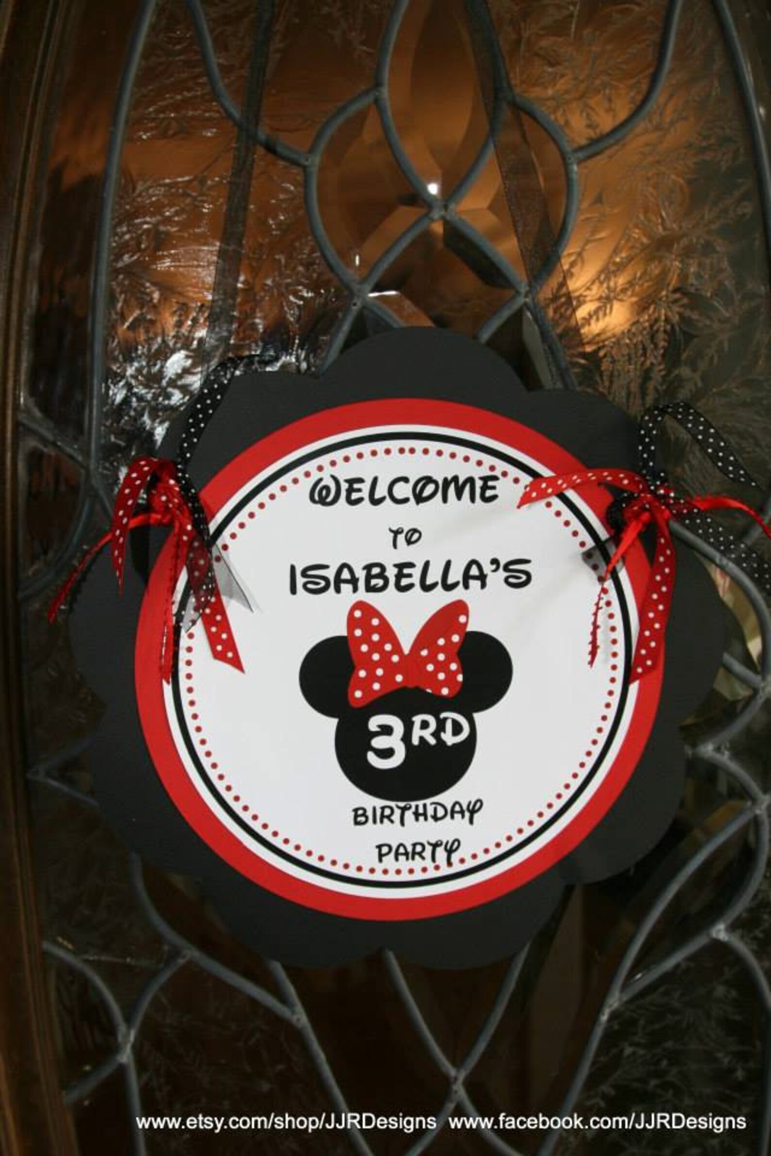 Instant Download Menu Card Minnie Mouse Inspired-minnie Tent - Etsy