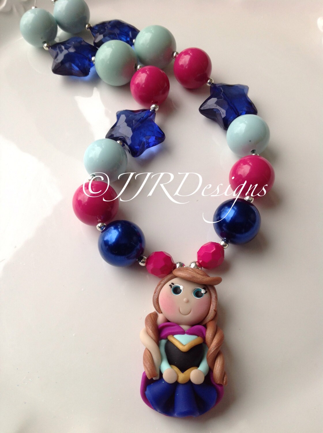 Princess Anna Inspired Girl Necklace Frozen Inspired | Etsy