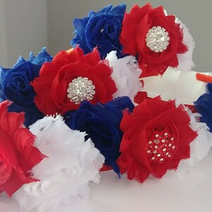 Patriotic Hair Piece-4th of July Headband-patriotic Headpiece- 4th of ...