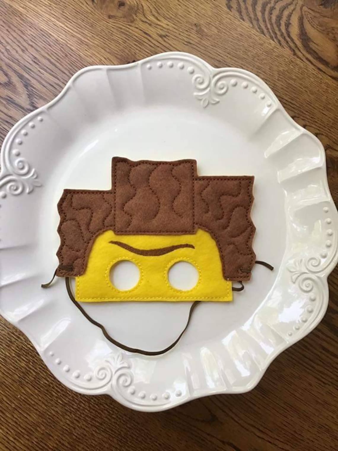 Lego Inspired Mask Lego Inspired Masks Emmet Inspired Masks | Etsy