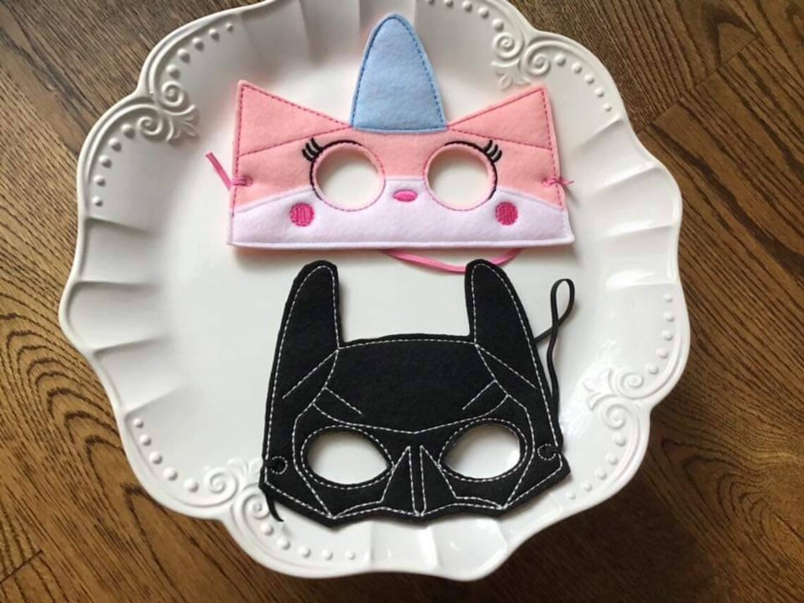 Lego Inspired Mask Lego Inspired Masks Emmet Inspired Masks | Etsy