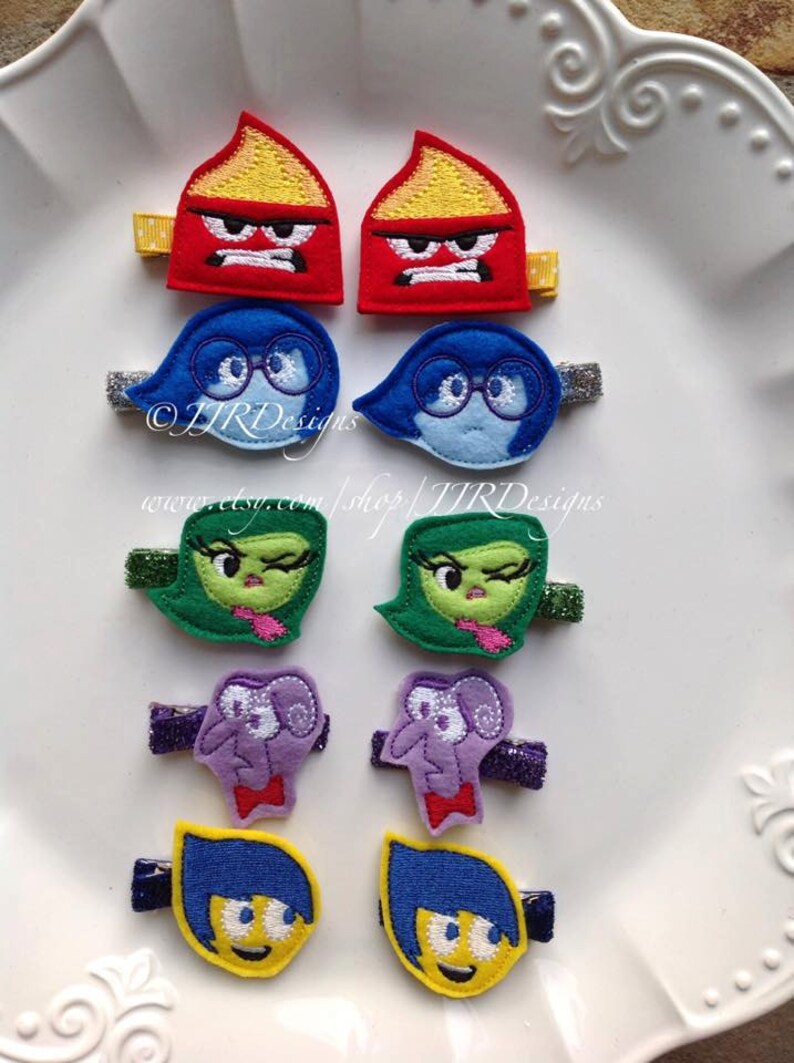 Set of 5-feelings Mask Joy Mask Sadness Mask Fear Mask | Etsy