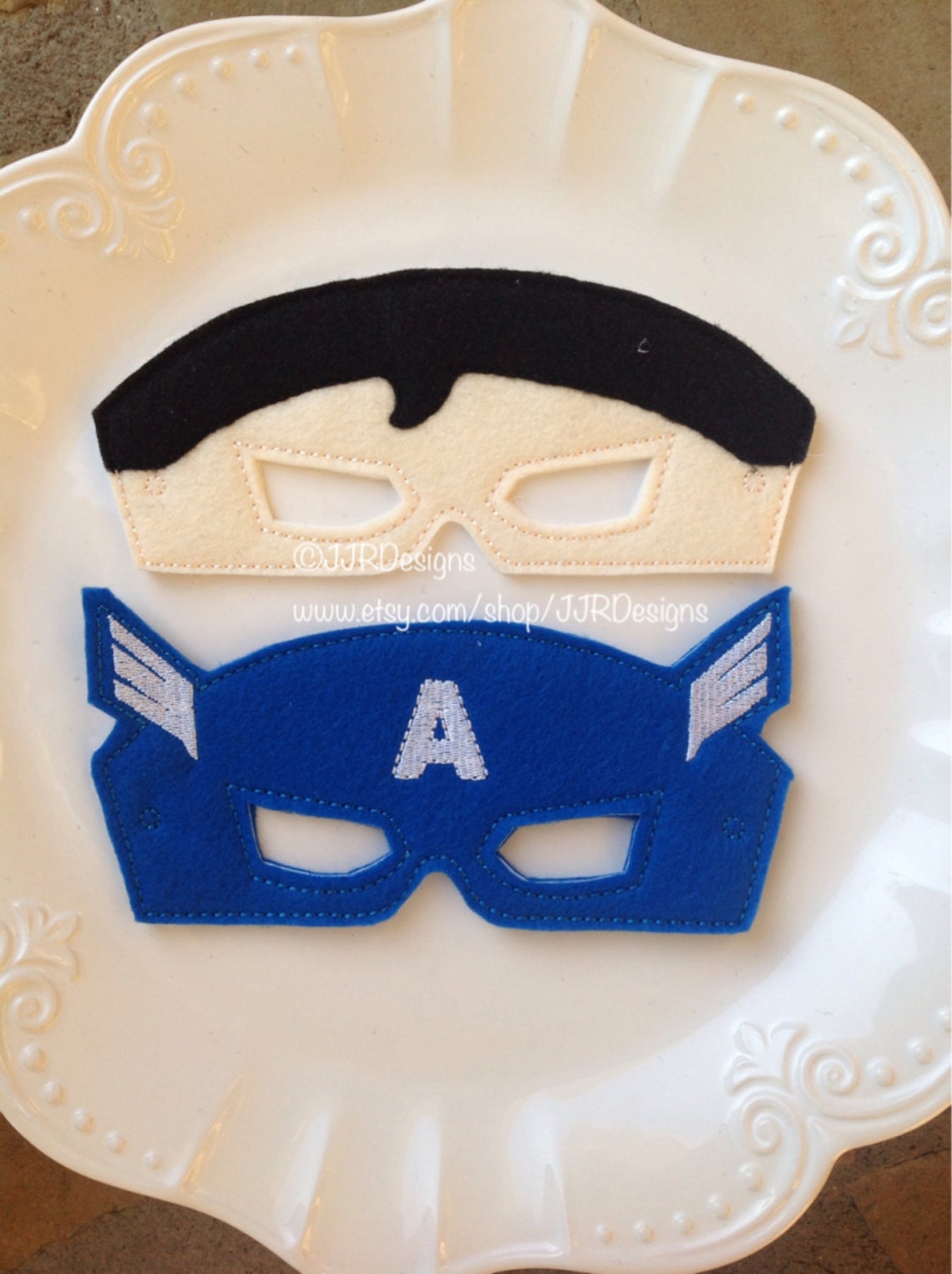 Super Hero Inspired Felties Masks Spider Mask Iron Mask - Etsy