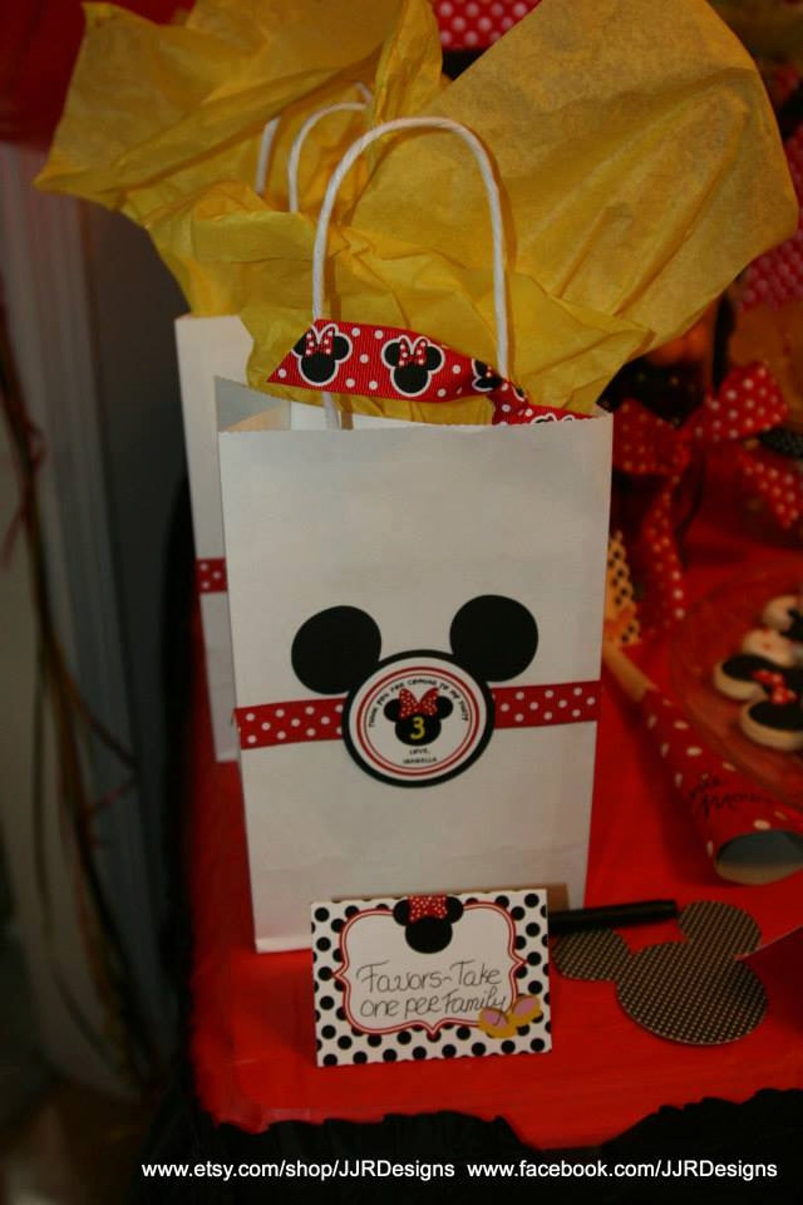 Instant Download Menu Card Minnie Mouse Inspired-minnie Tent - Etsy