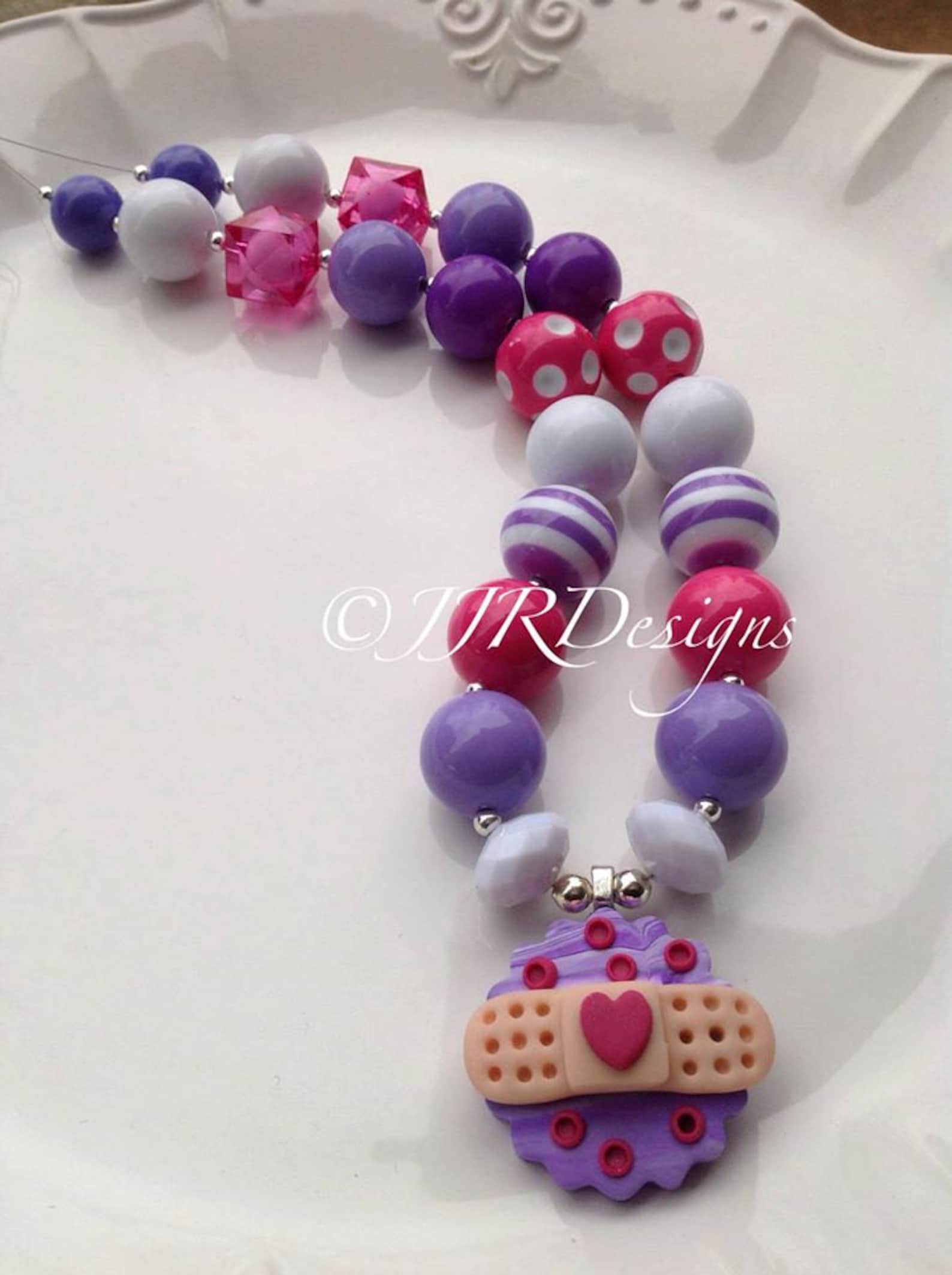 Doc Mcstuffins Inspired Big Book of Boo Boo Girl Necklace Doc - Etsy