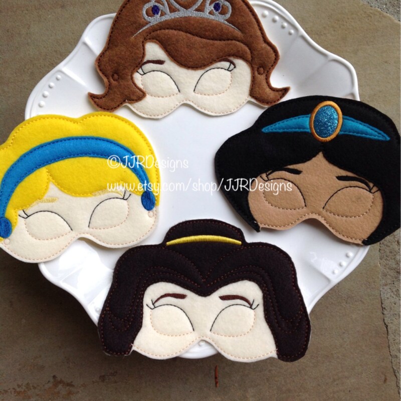 Cinderella Face Mask - Etsy