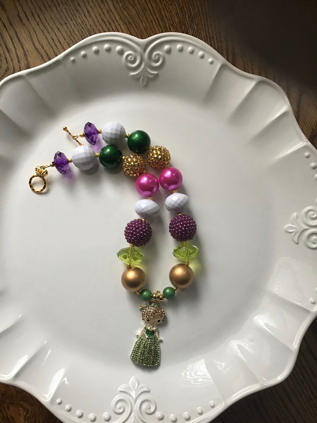 Princess ANNA Inspired Girl Necklace Frozen Necklace Anna Inspired ...