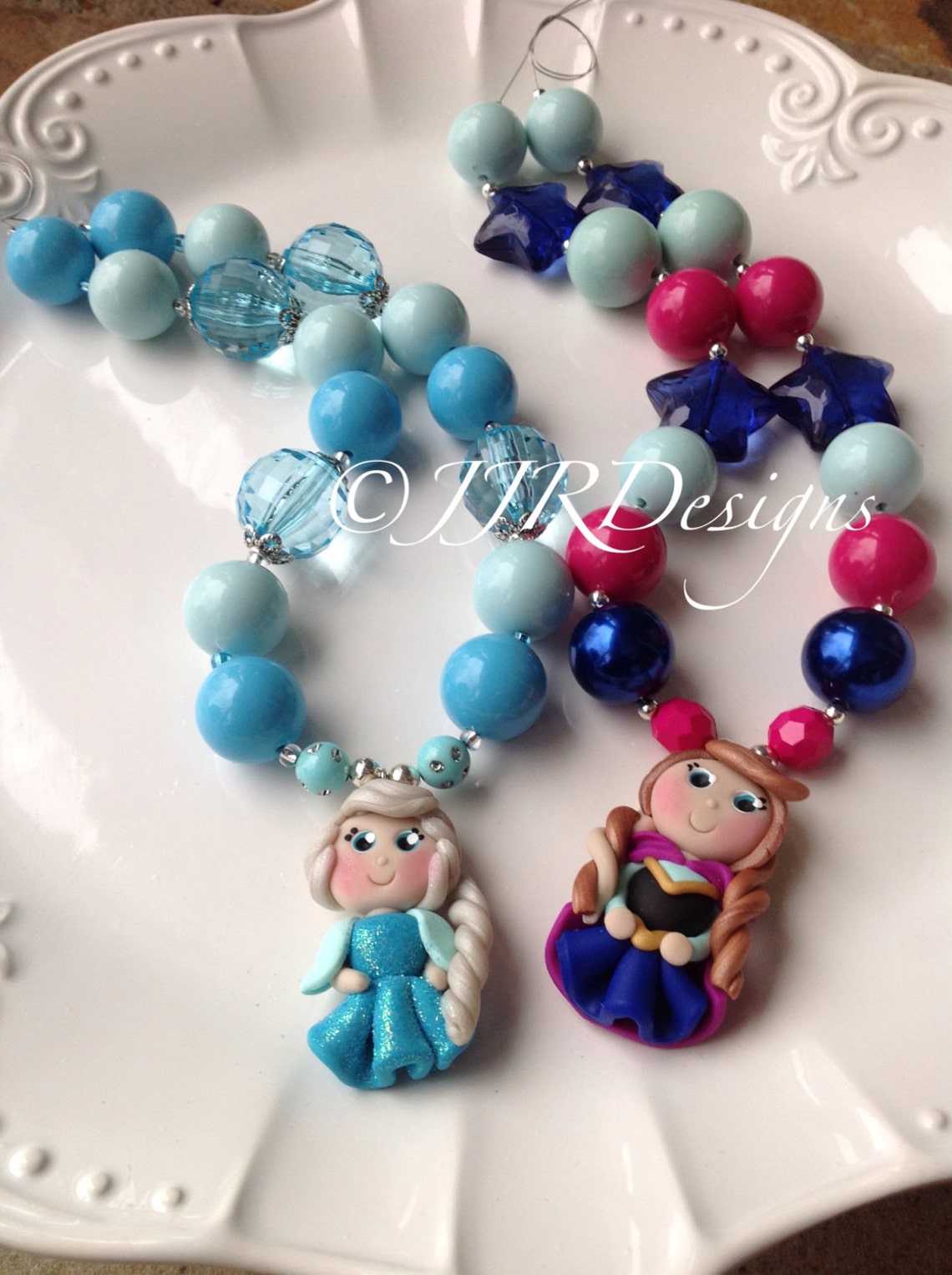 Princess Anna Inspired Girl Necklace Frozen Inspired | Etsy