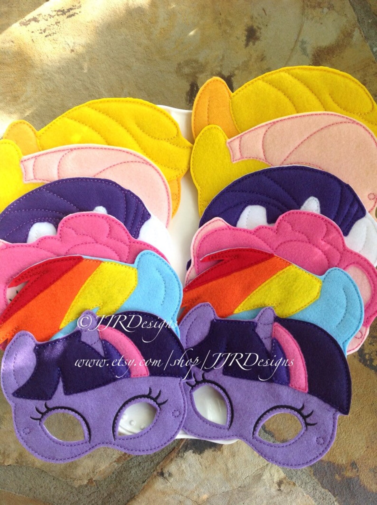 Pony Inspired Felties Pony Masks-dress up Mask - Etsy