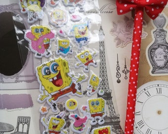 Spongebob stickers | Etsy