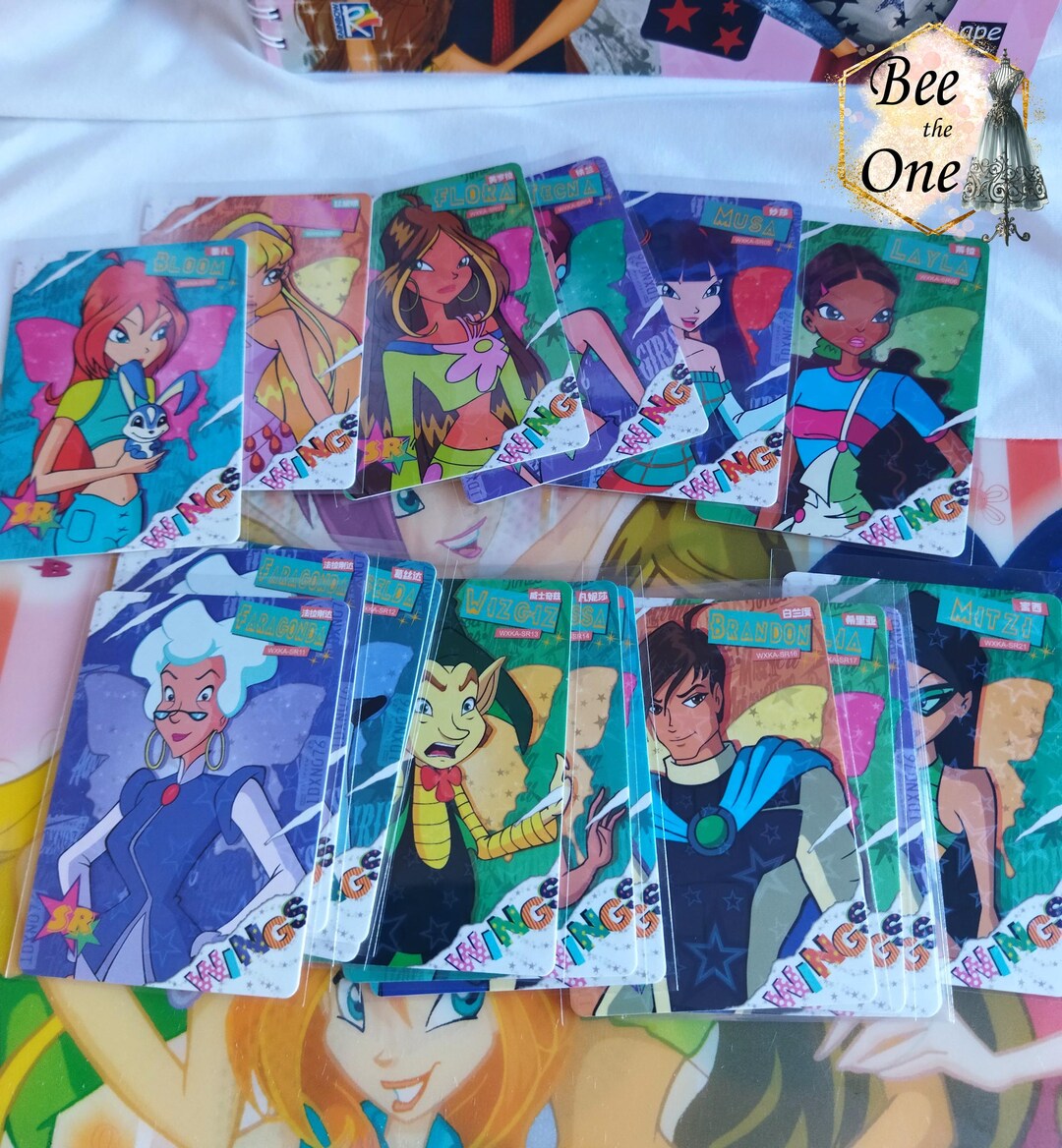 X 2 Cards Winx Club Fairy Wonderland Series 1 TCG Cards - Theme of Your ...