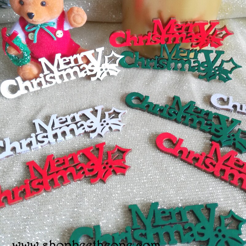 Christmas Embellishments - Etsy