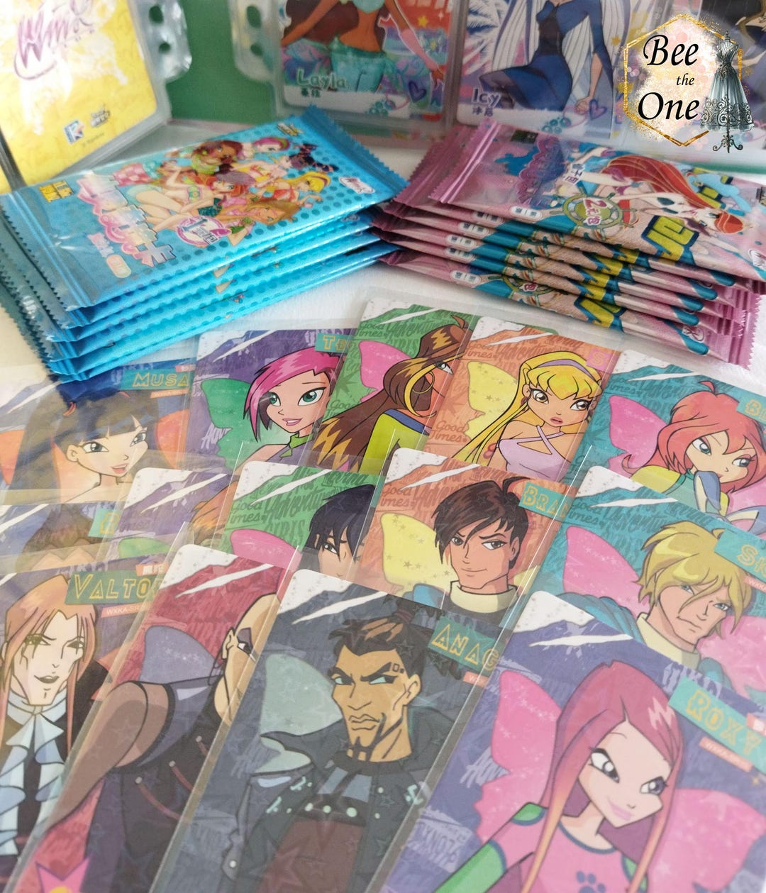 Set of 3 "mystery Pack" Cards OR 5 SR Winx Club "fairy Wonderland ...