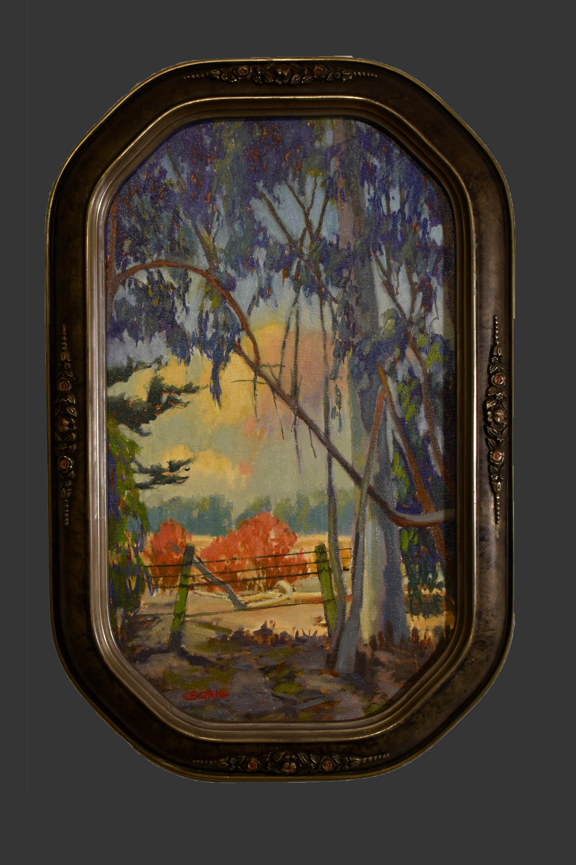 Near Goleta California Original Oil Painting by James Osorio - Etsy