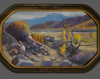 Whitewater Preserve Palm Springs California. Original Oil Painting by ...