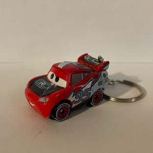 MINIS - Lightning Mcqueen Keychain - Etsy