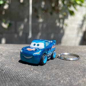 MINIS - Lightning Mcqueen Keychain - Etsy