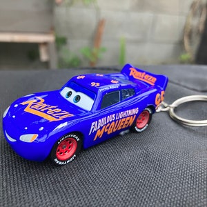 Lightning Mcqueen Keychain - Etsy