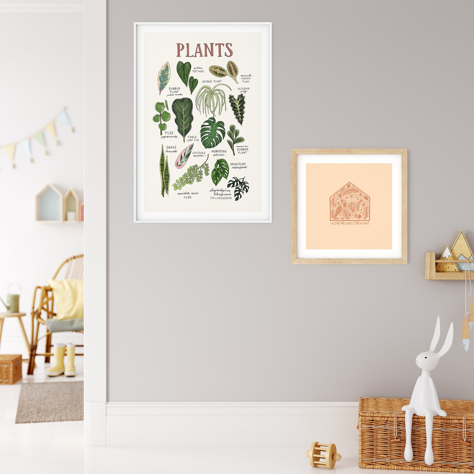 House Plant Identification Poster - Etsy