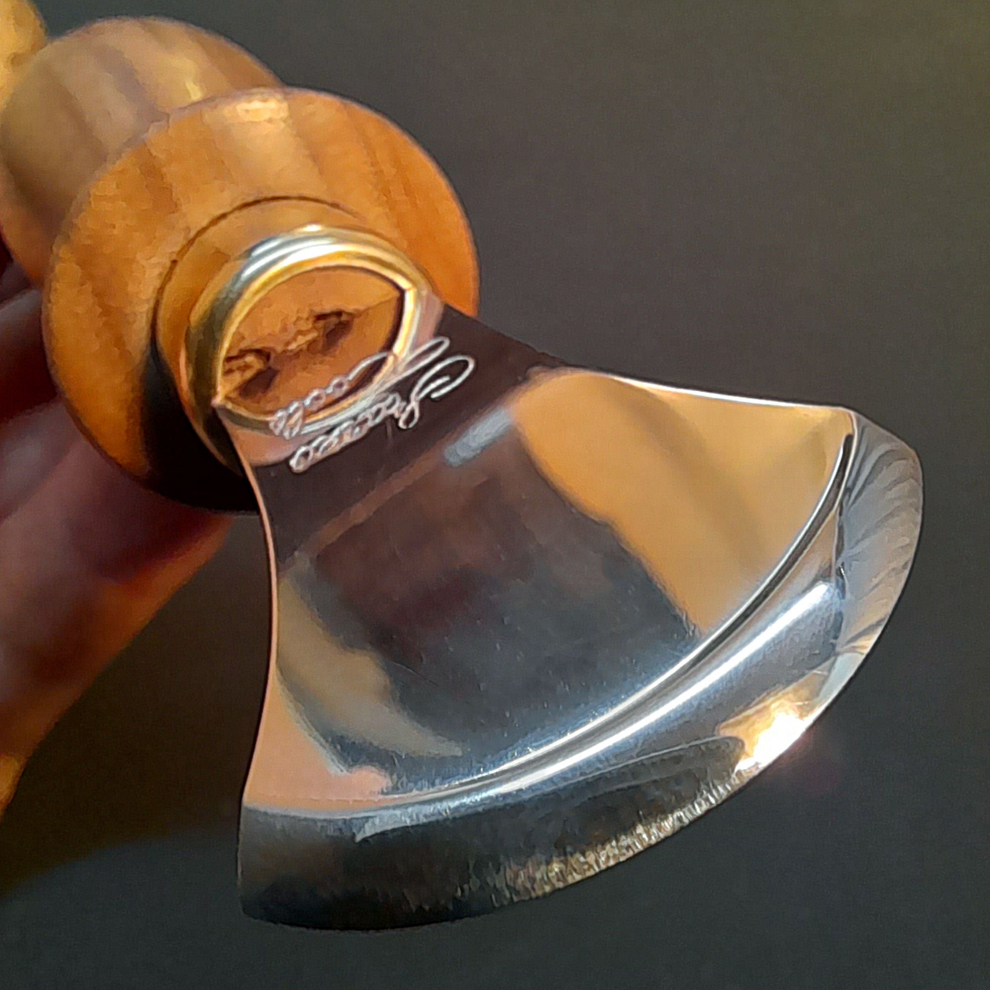 Shoemaker Heel Iron HI-C Walnut by Starko Tools - Etsy