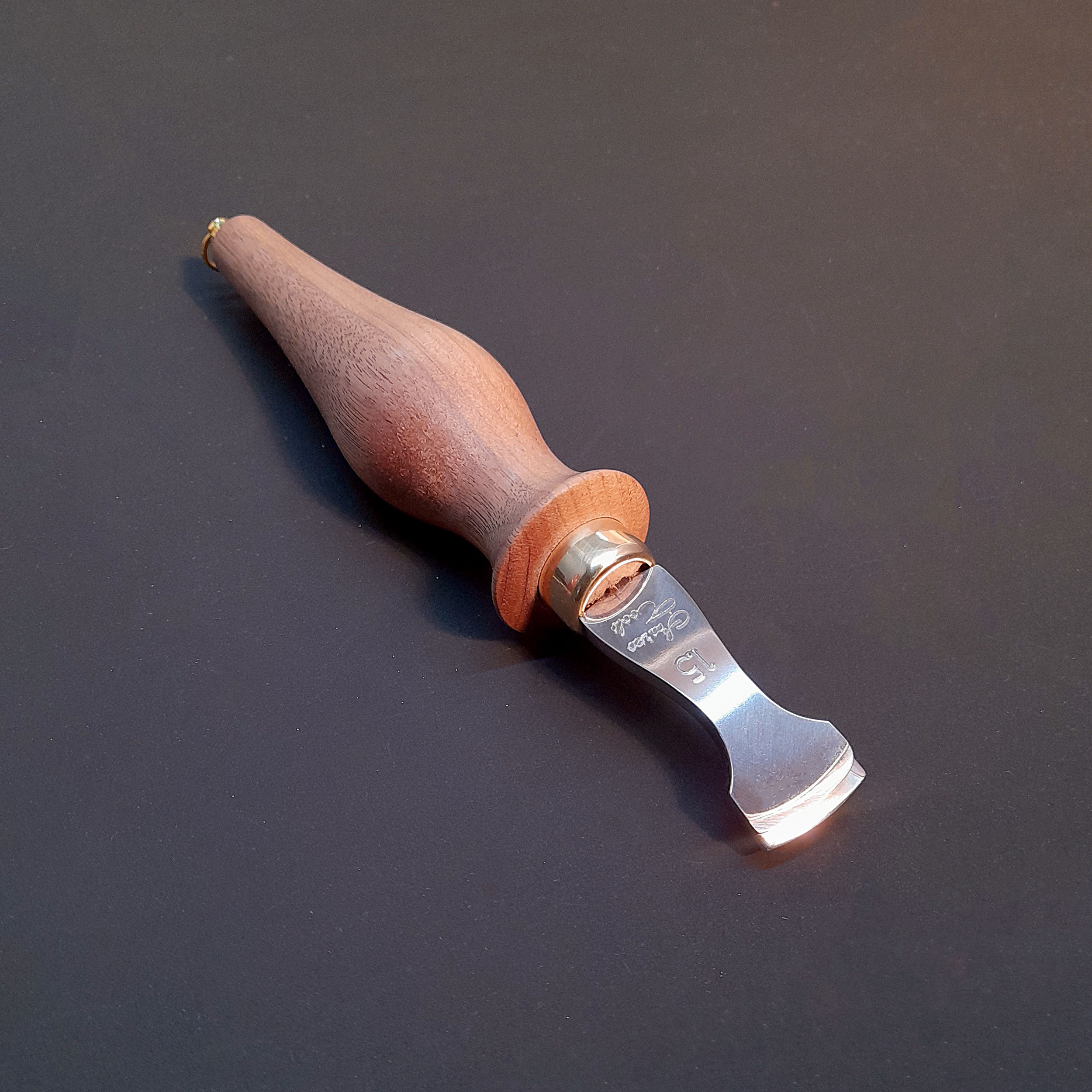 Shoemaker Bevel Iron BI-A Walnut by Starko Tools - Etsy