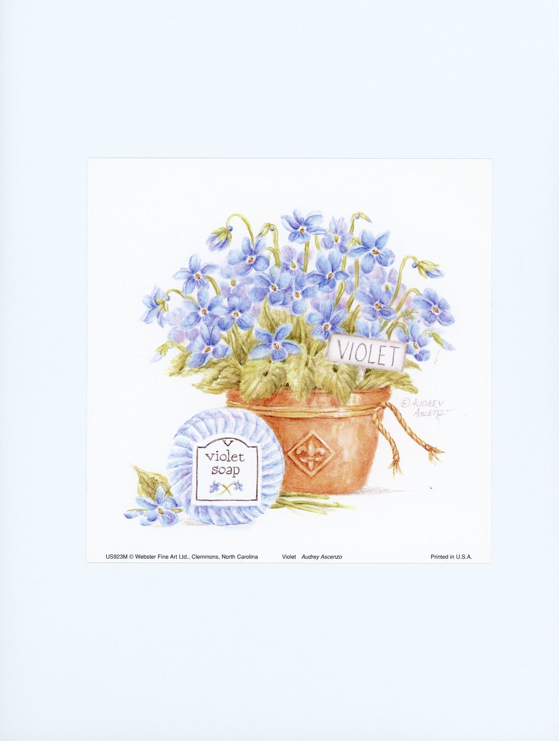 Pink Rose Art Print Aroma Care Bath Art Poster 6 X 6 Open Edition ...