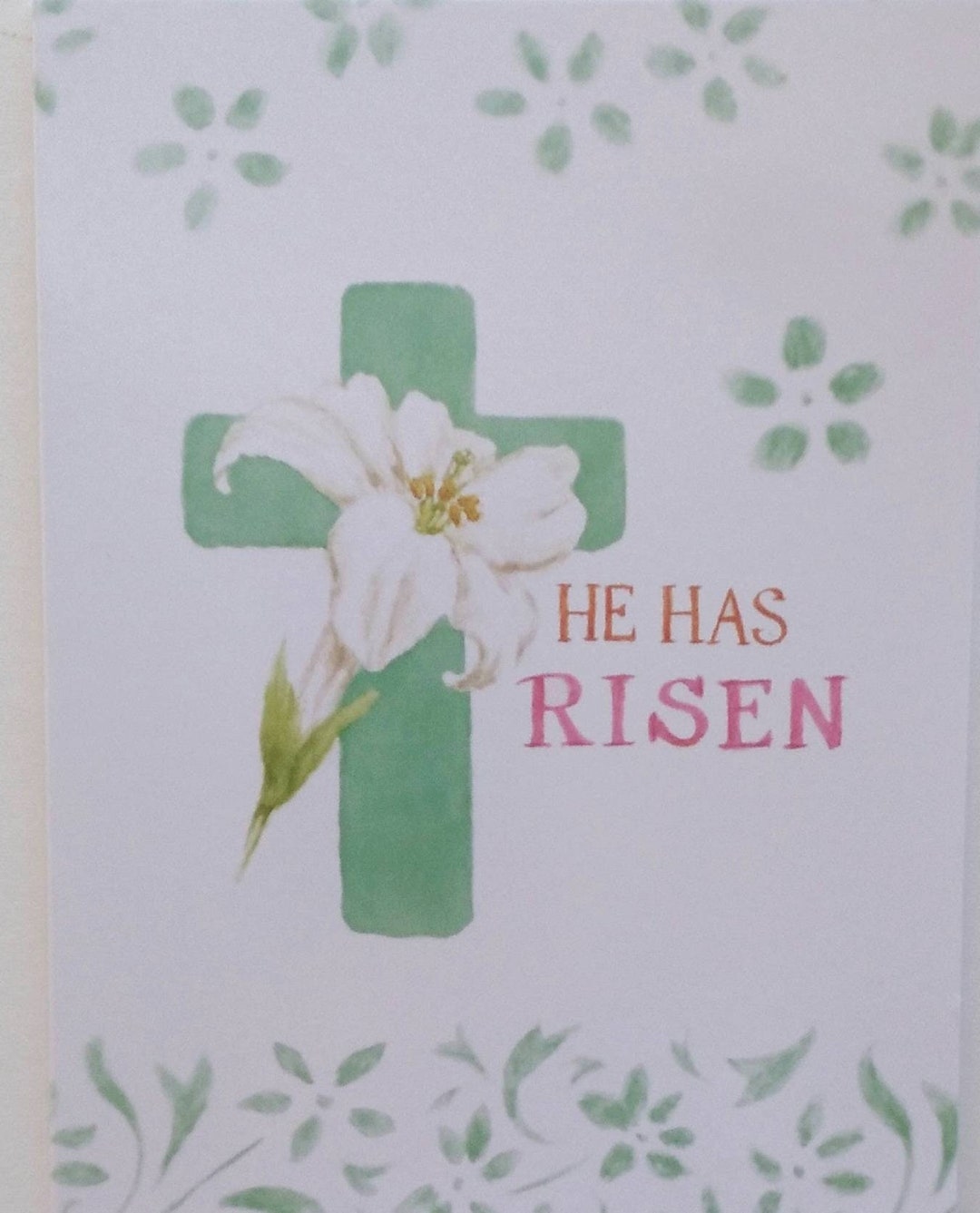 Easter Lily Cross Scripture Christian Greeting Cards Boxed Easter Cards ...