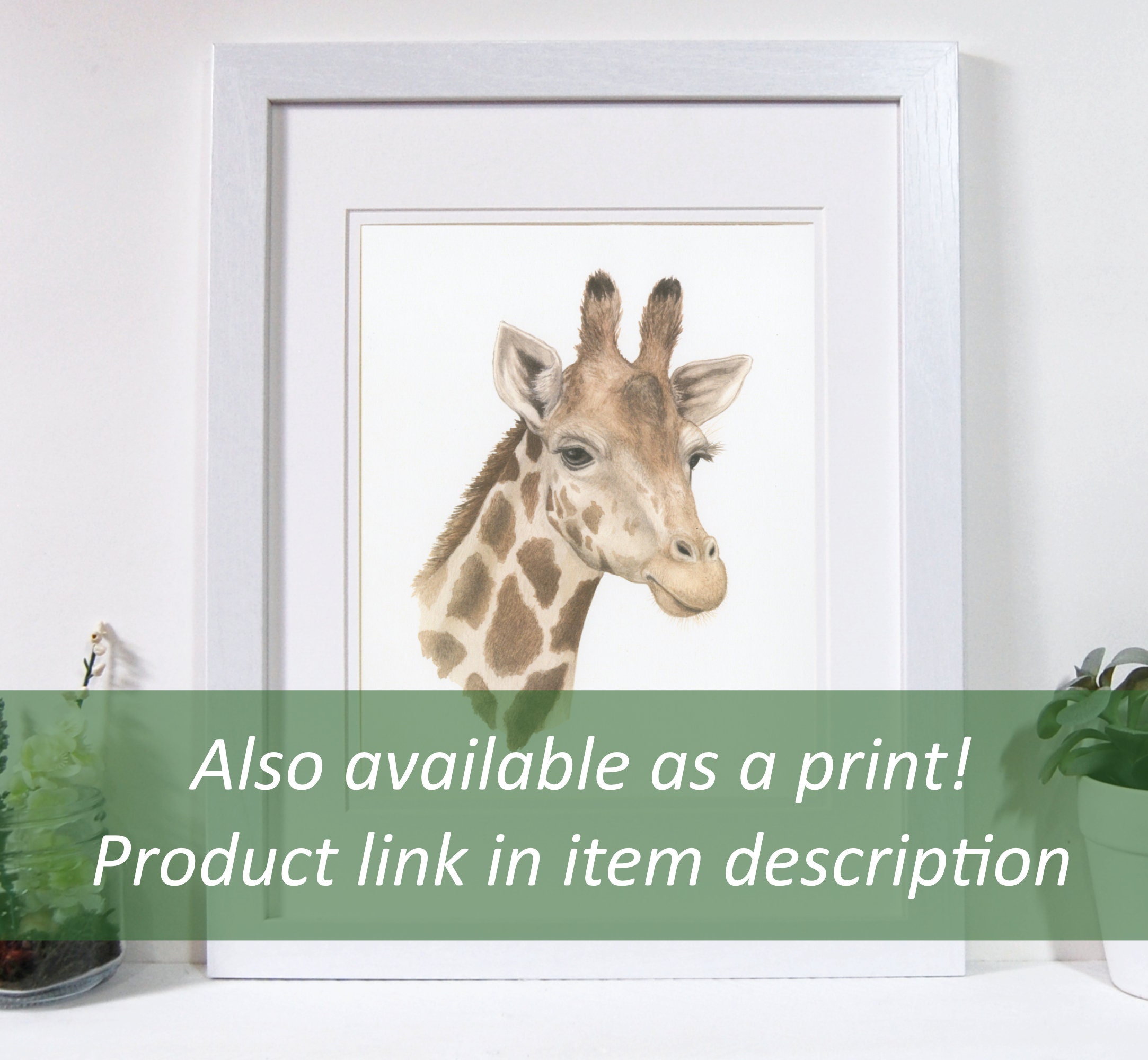 Giraffe Vinyl Waterproof Die Cut Sticker 2.5 X 3 Inch - Etsy