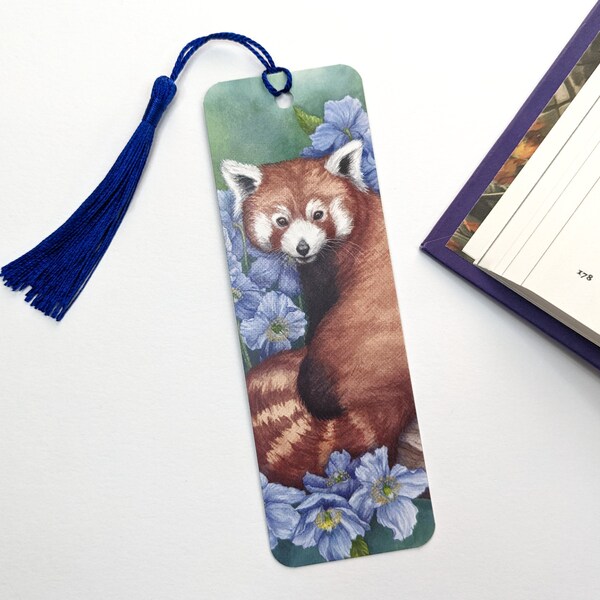 Panda Bookmark - Etsy