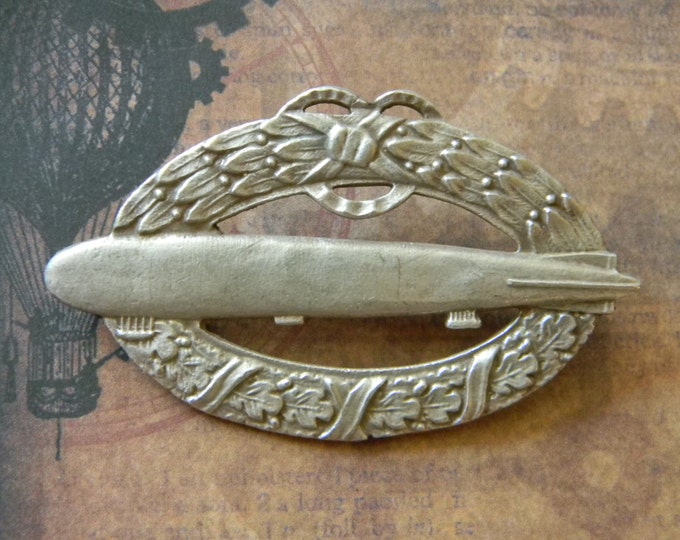 Wonderful Vintage German Military Airship Insignia Pin - Zeppelin ...