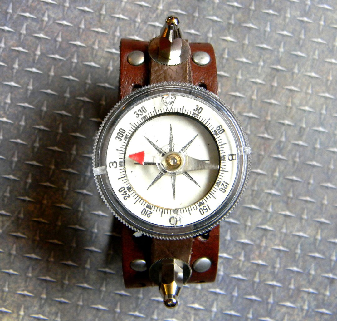 Cool Vintage Russian Wrist Compass Refitted in Steampunk Style Into ...