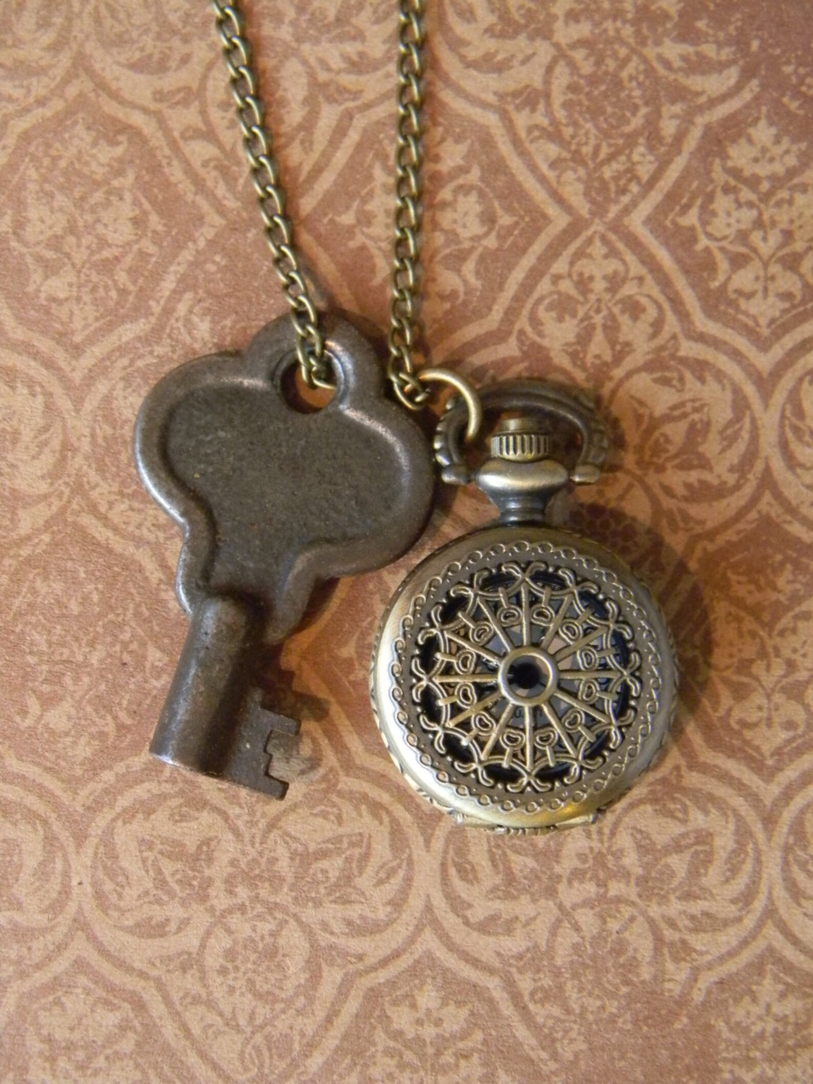Cool Vintage Barrel Key and Petite Victorian Steampunk - Etsy