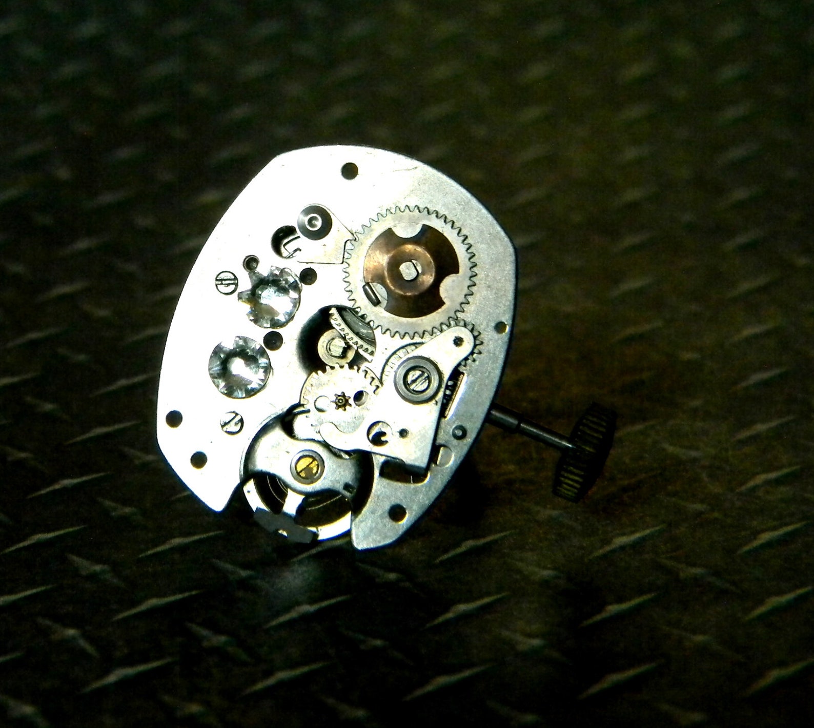 Custom Upcycled Watch Movement Ring. Kinetic Watchwork Ring. - Etsy