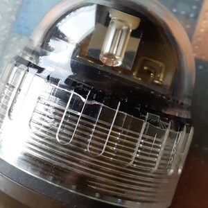 Curious Vintage Landmine / Minefield Warning Light. Amber | Etsy