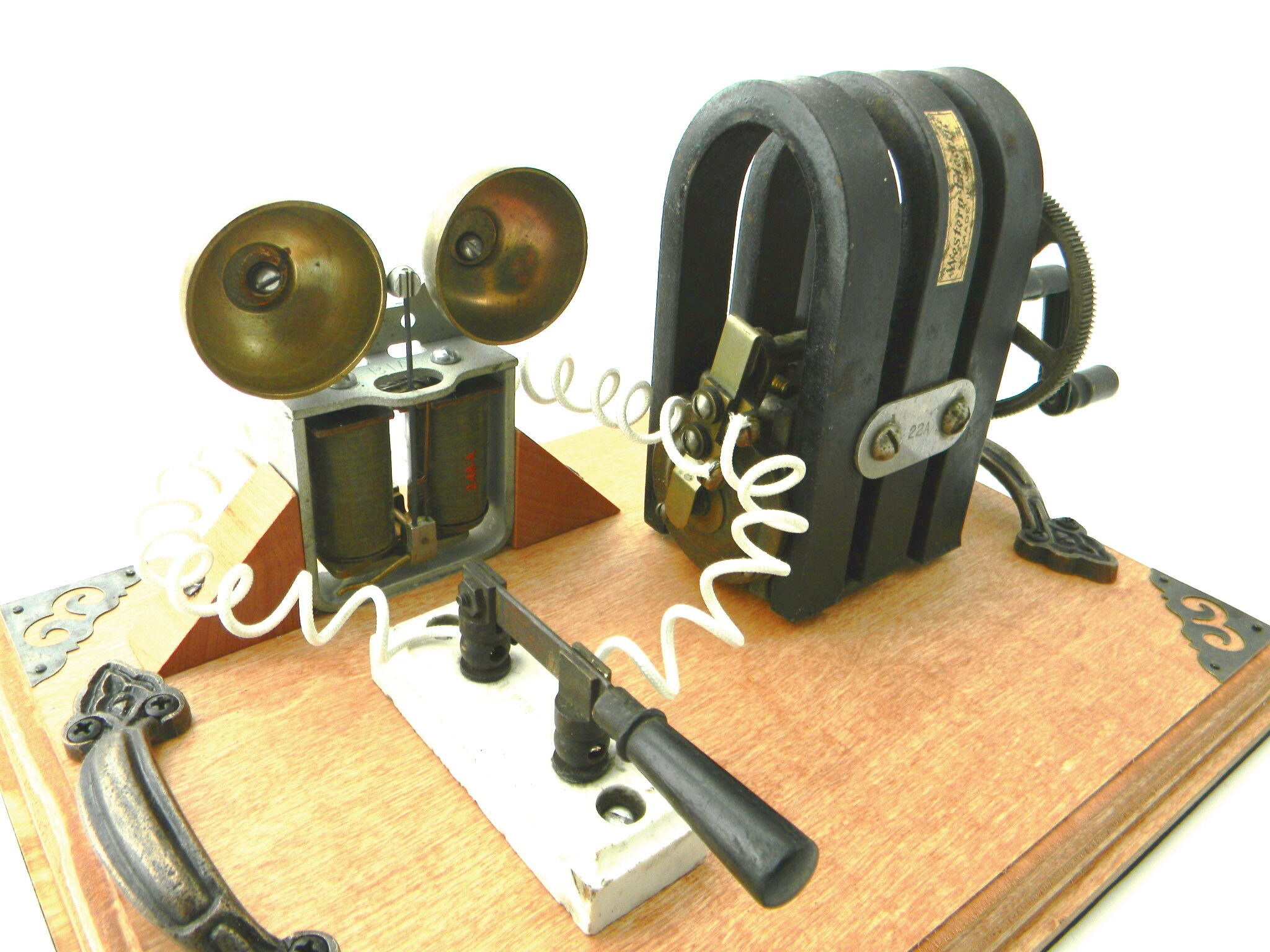 Amazing Steampunk Bell Ringer Apparatus: Antique 3 Bar Magneto - Etsy