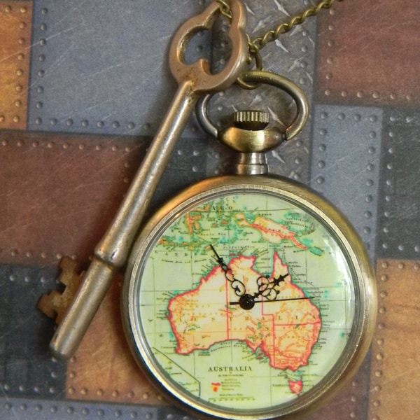 World Map Watch - Etsy