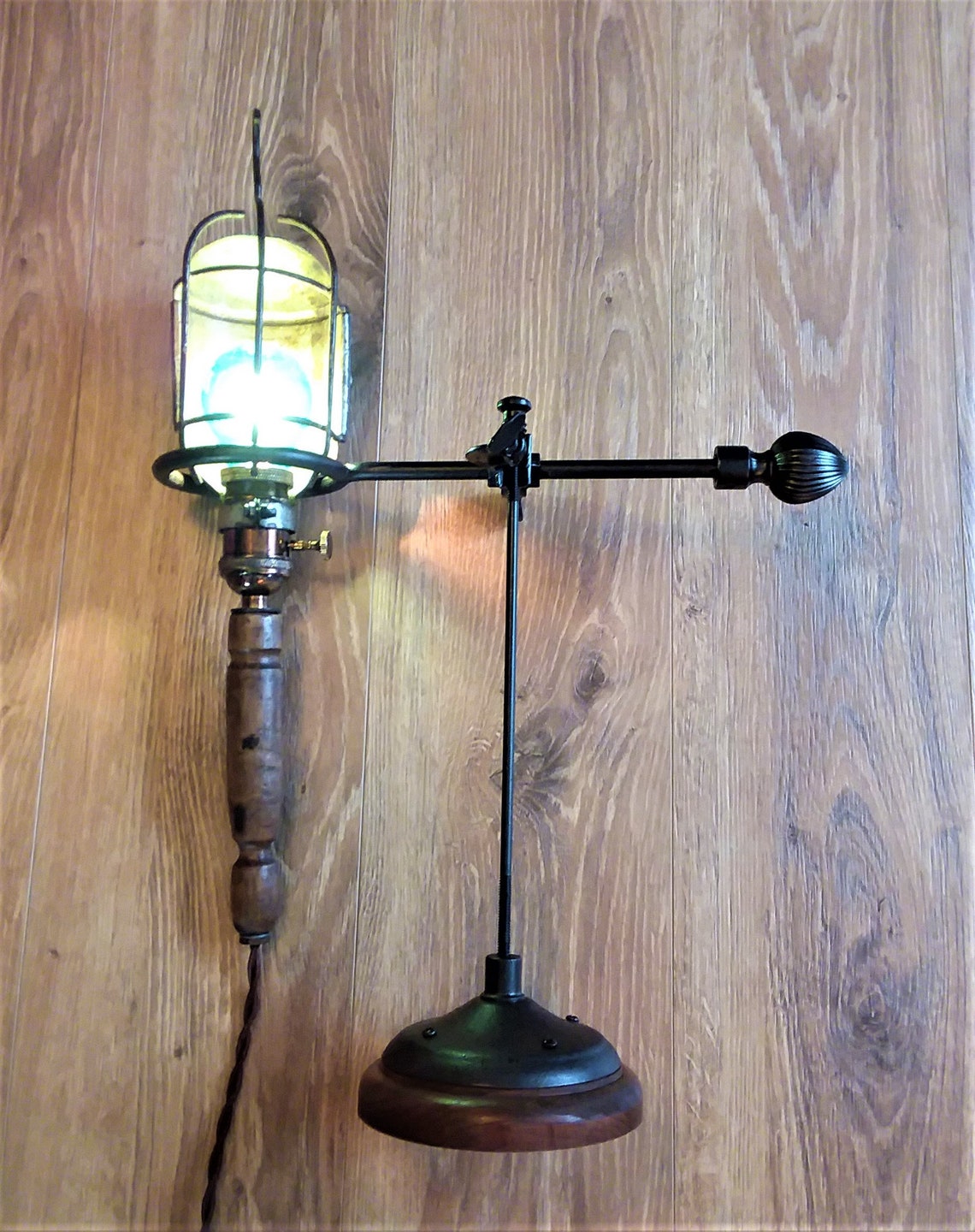 Stunning Vintage Steampunk Lamp Design. One-of-a-kind - Etsy