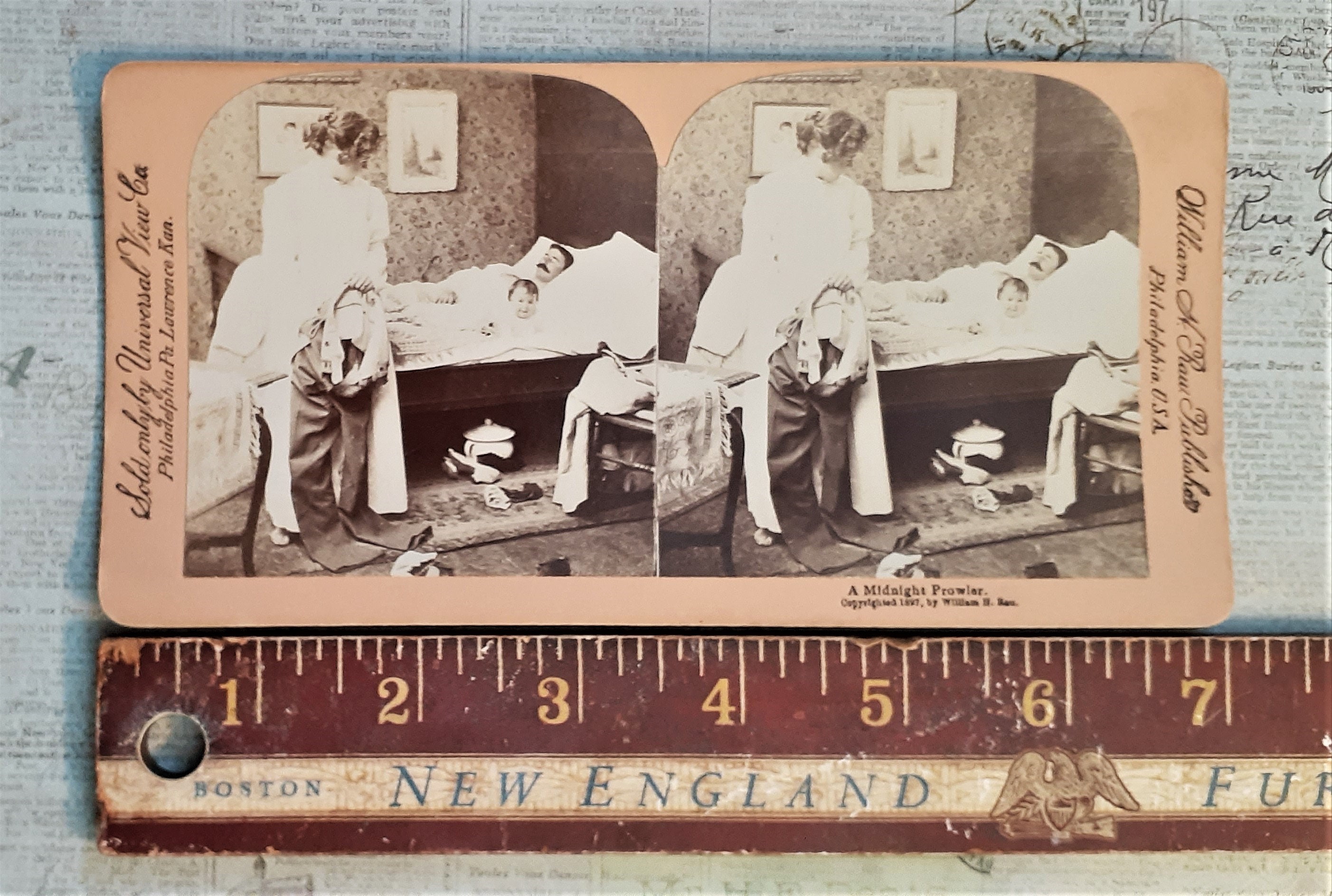 Fun Collection of 10 Antique Stereogram Cards. Humorous - Etsy
