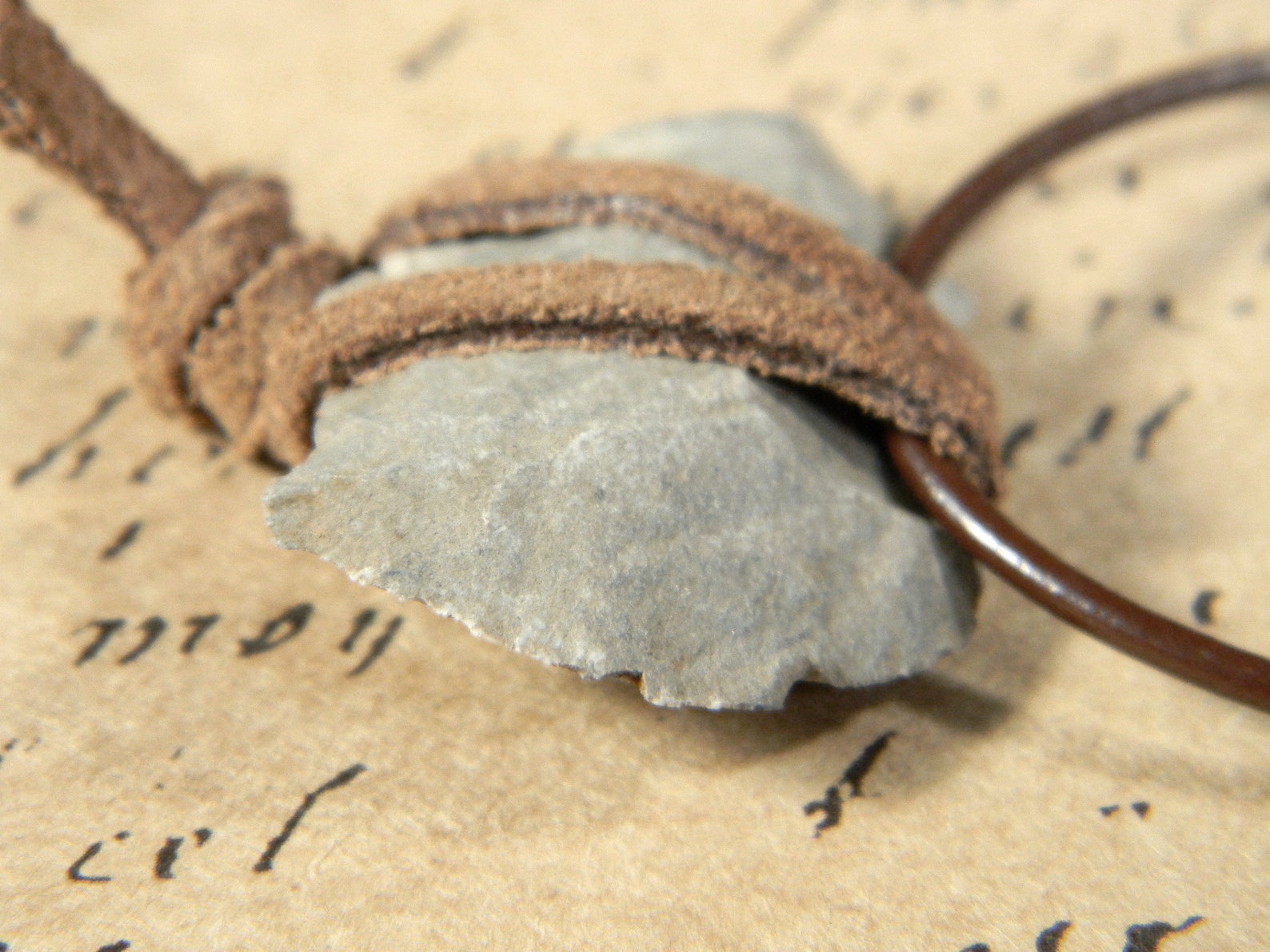 Amazing Still-sharp Stone Hide Scraper Artifact Pendant. - Etsy