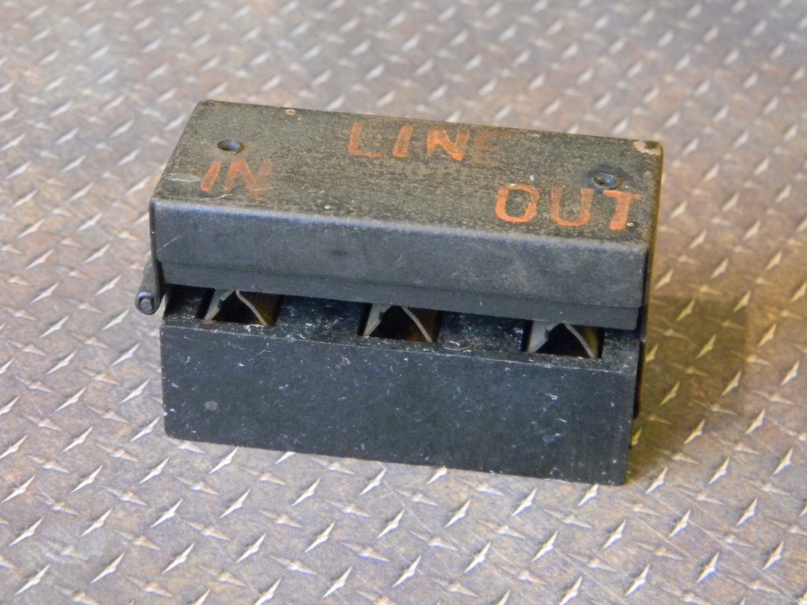 Fully Functional Vintage Terminal Block Connection Block - Etsy