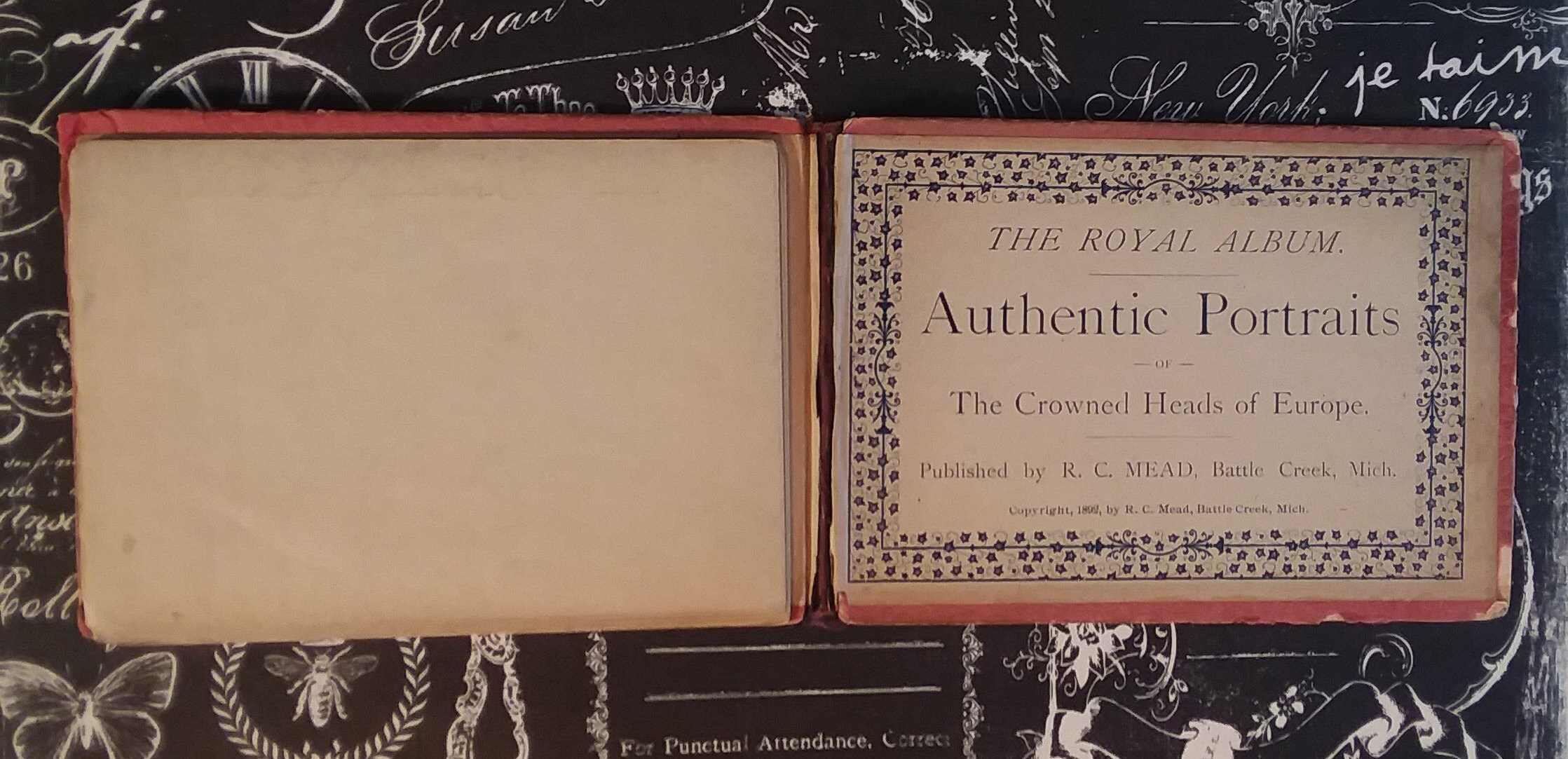 Fascinating Victorian Royal Album: Authentic Portraits | Etsy