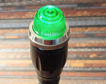 Smooth White Faceted Glass Jewel Indicator Panel Lamp Cover. Beautiful ...