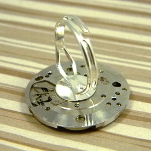 Original Design Steampunk Watch Movement Ring. Clockwork Style Ring ...