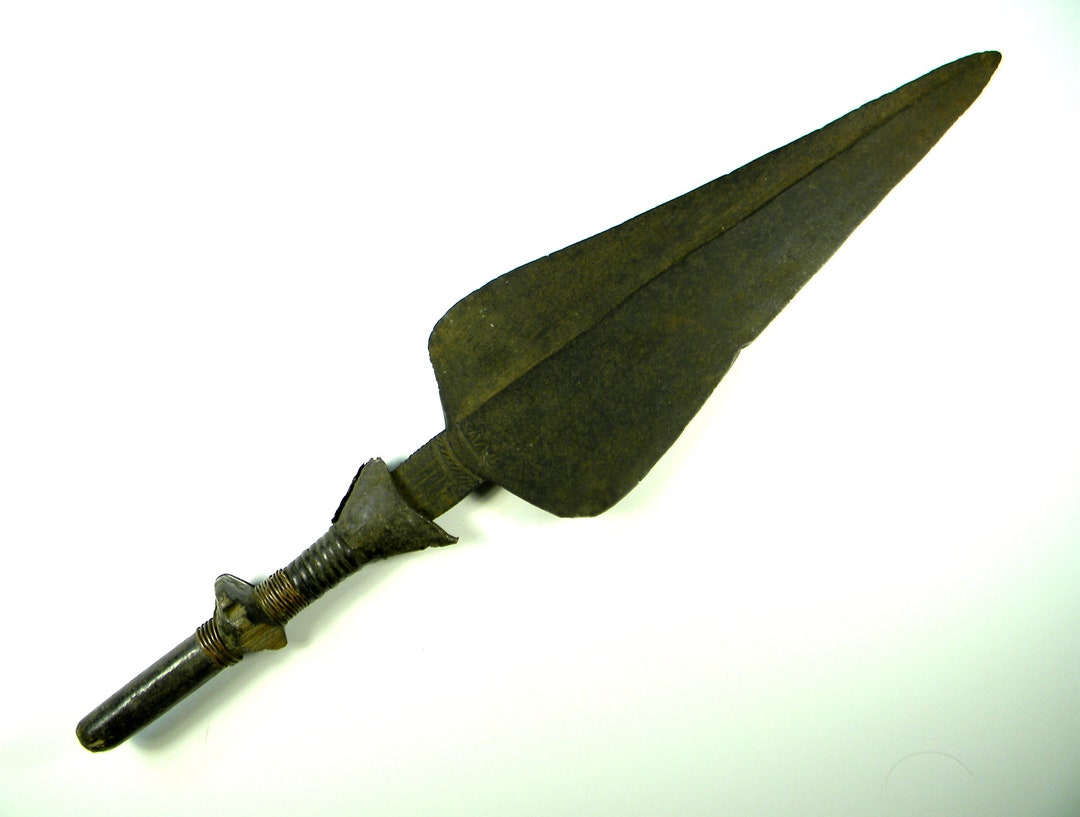 Curious Hand Forged Antique African Sword From DR Congo. Kuba ...