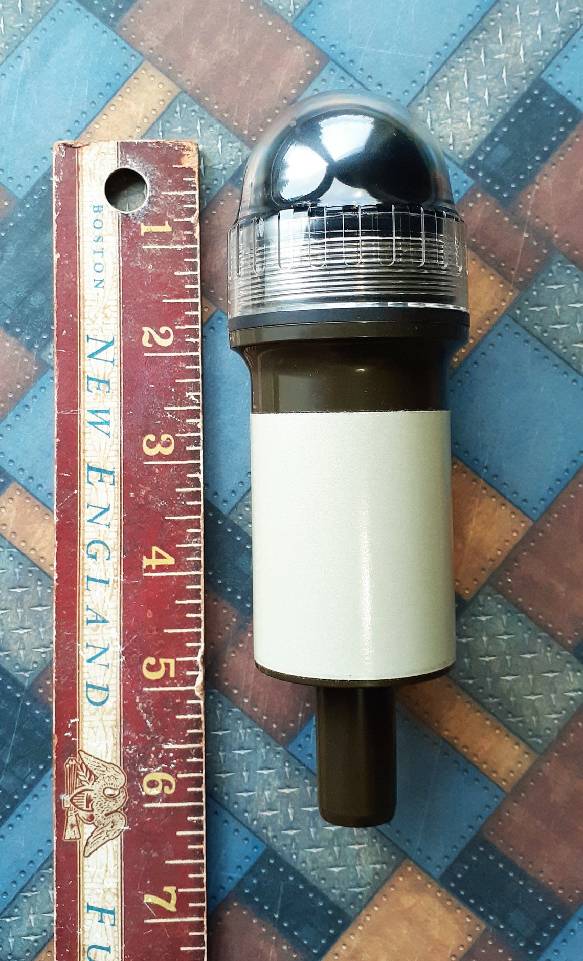 Curious Vintage Landmine / Minefield Warning Light. Amber | Etsy